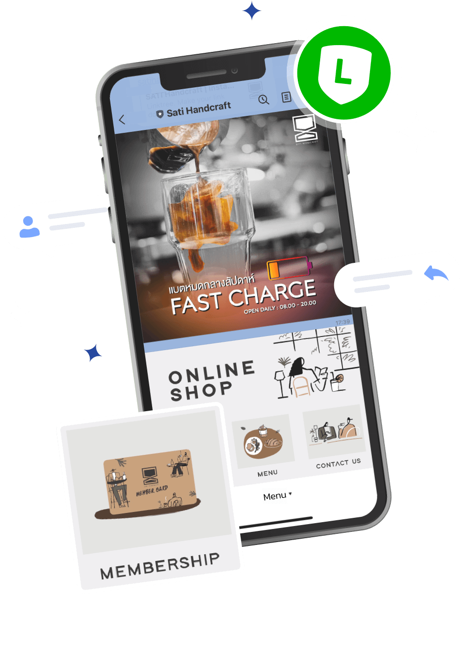 Loga | Loga : แอประบบสมาชิกสำหรับร้านค้า ทำแอป บัตรสมาชิก สะสมแต้ม ...